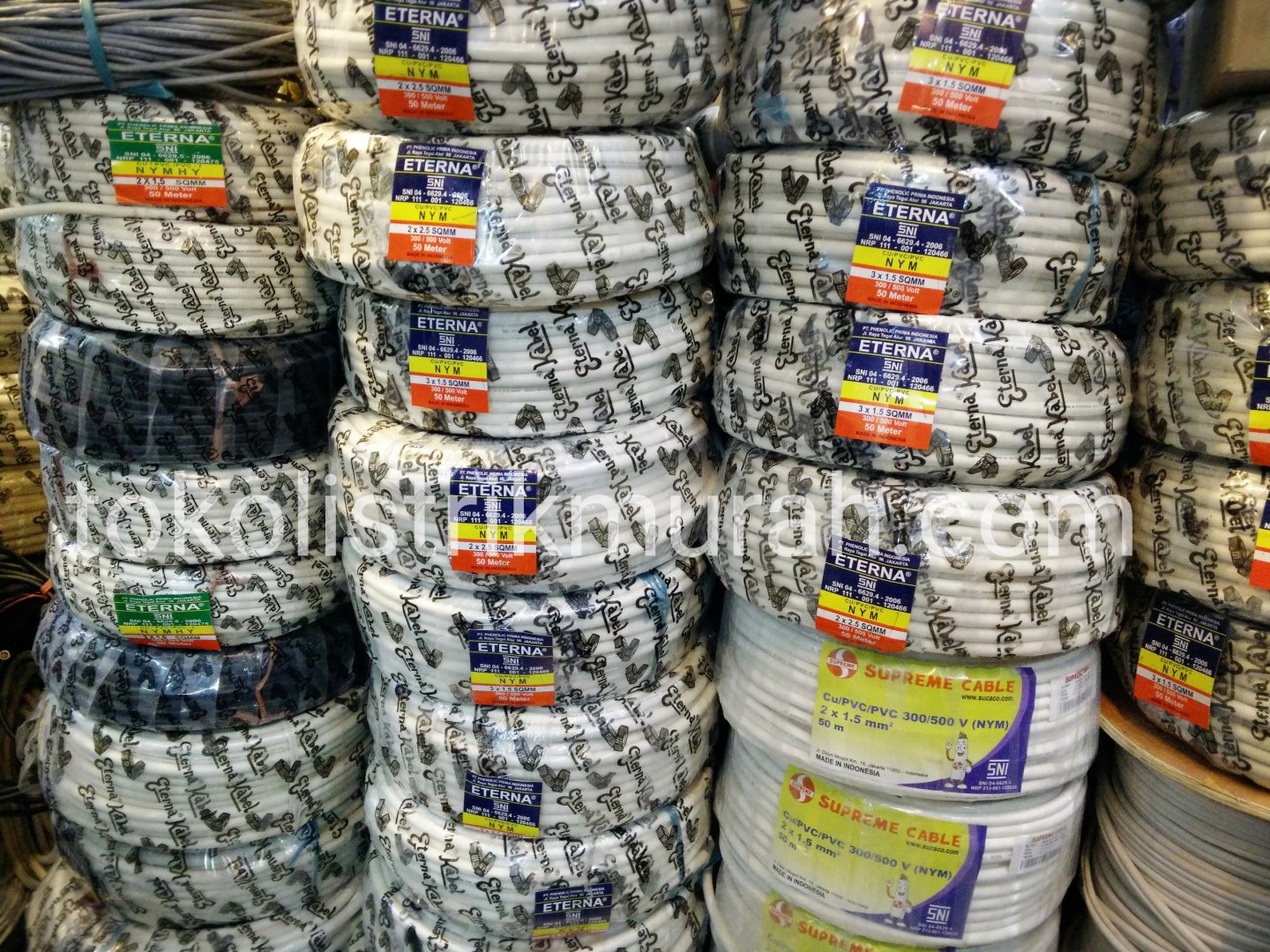 Kabel Listrik | Kabel Power dan Kabel Roll | TOKO JAYA SENTOSA