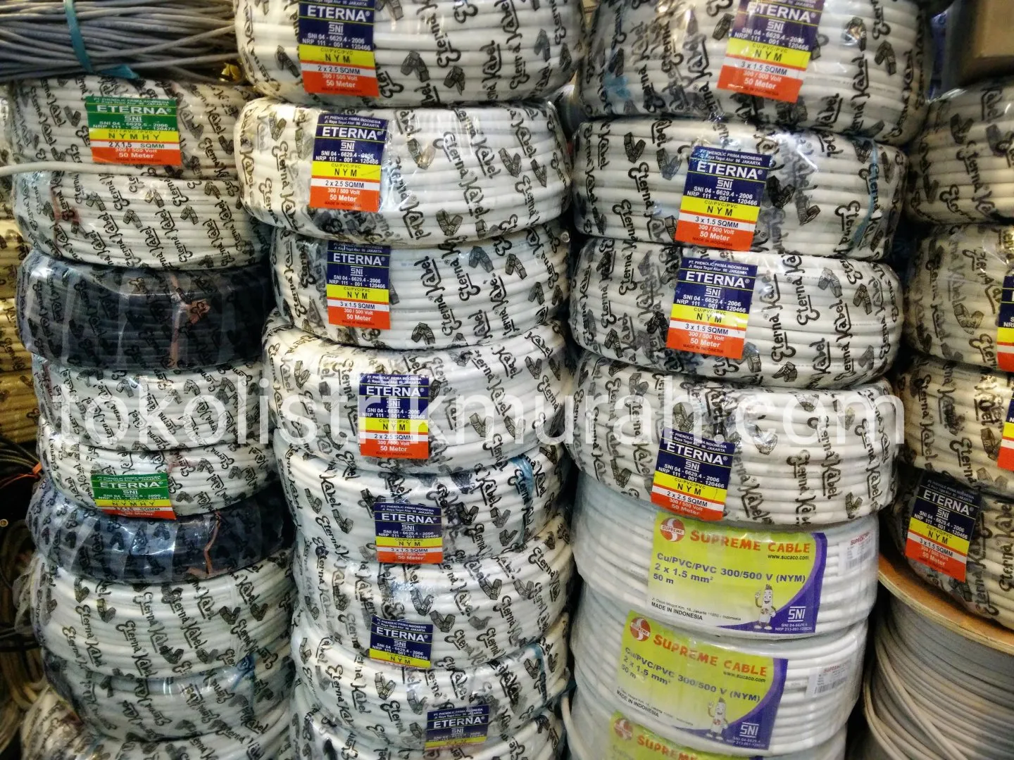 Kabel Listrik | Kabel Power dan Kabel Roll | TOKO JAYA SENTOSA