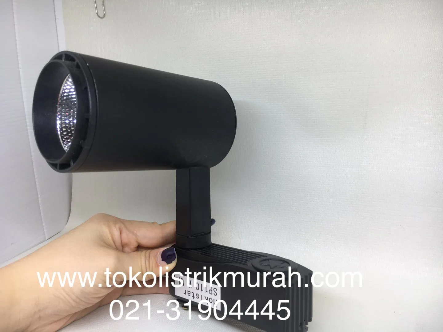 Lampu LED tracklight [10 W] | Track Light/ Lampu Spot | TOKO JAYA SENTOSA
