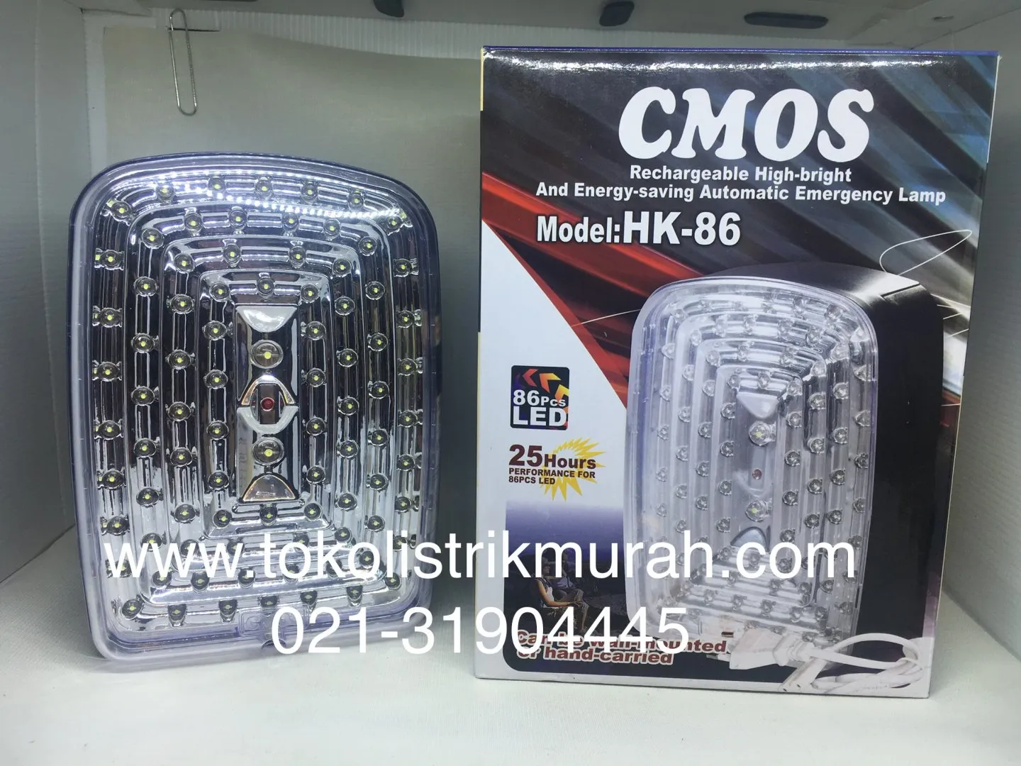 CMOS Emergency lamp HK-86 | Emergency Lamp | TOKO JAYA SENTOSA